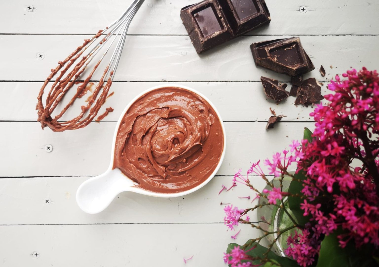 Crema de patiserie cu ciocolata, de post,aka – vegana
